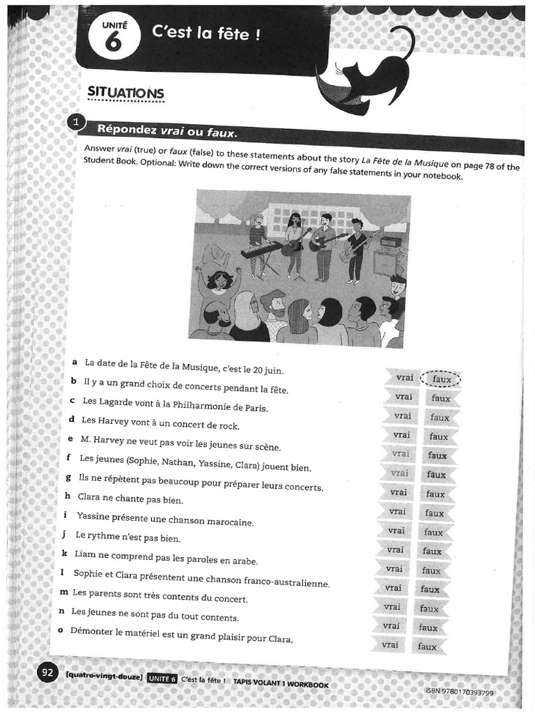 Unit 6 workbook | PDF