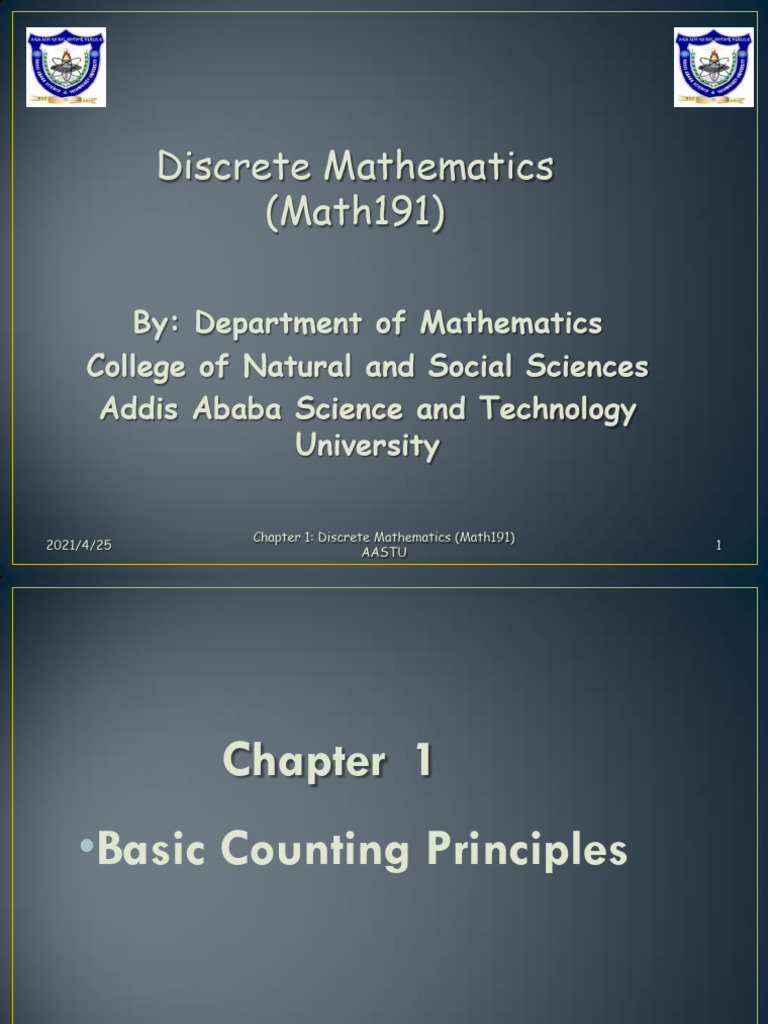 Chapter 1 | PDF | Group (Mathematics) | Teaching Methods & Materials