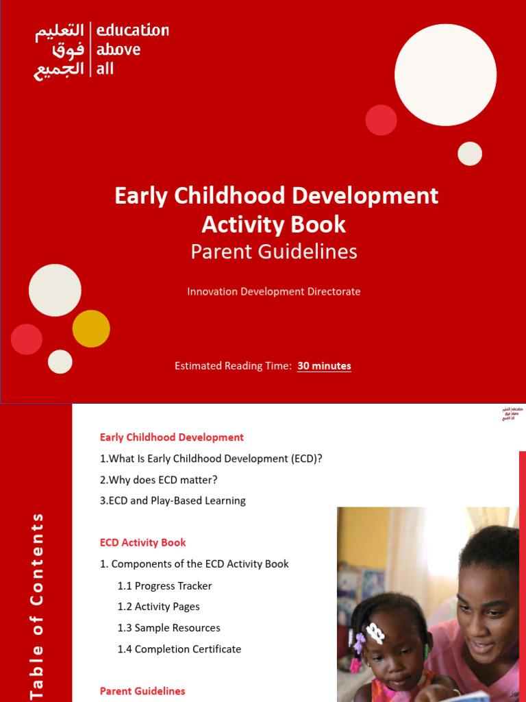 ECD Parent Guidelines EAA | PDF