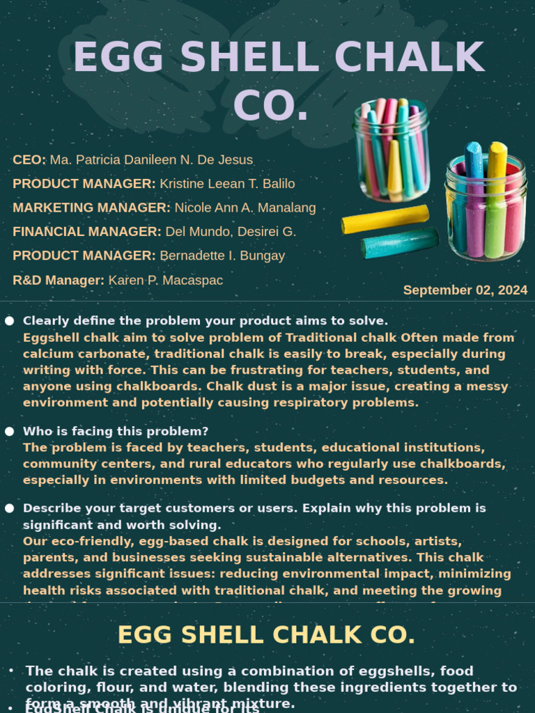 Chalkboard Background Infographics | PDF