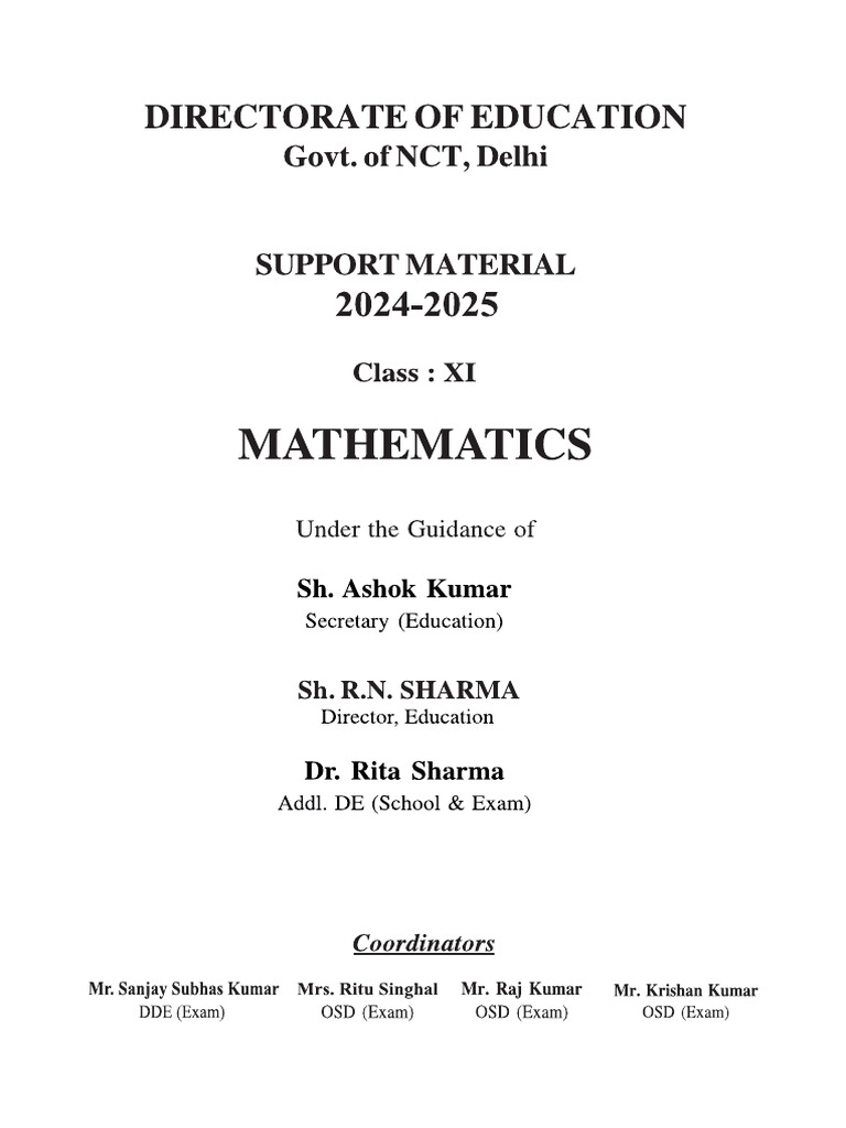 Class11 Mathematics Optimize | PDF