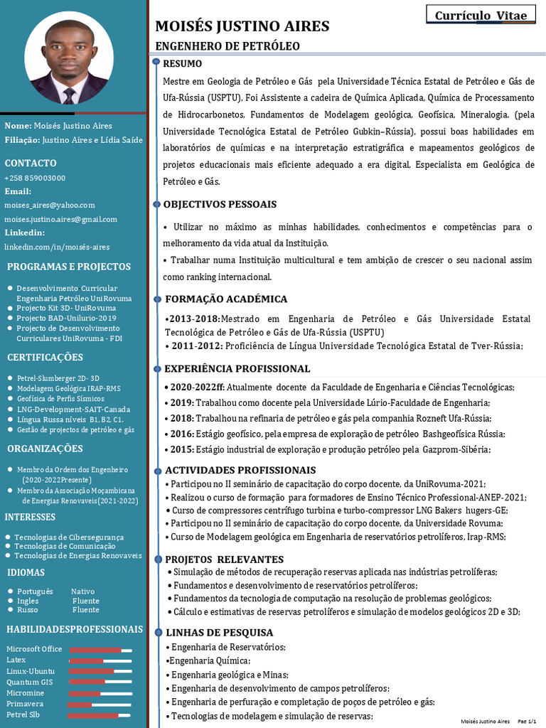 Moises Justino Aires | PDF