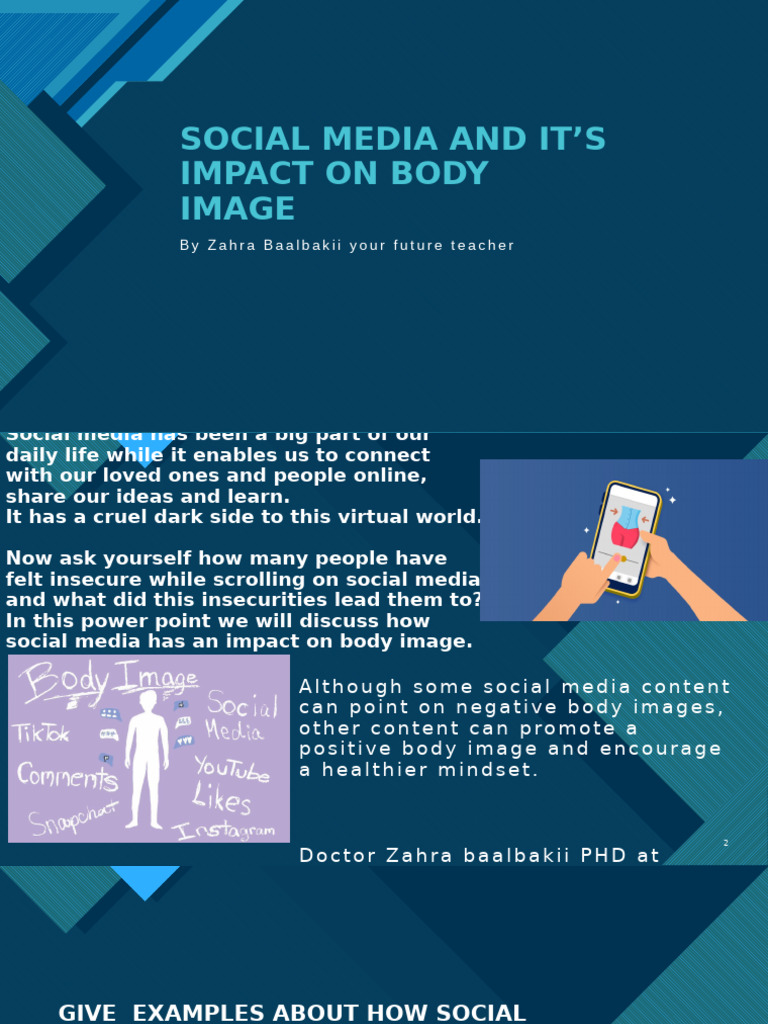 Social Media and It's Impact On Body Image | PDF