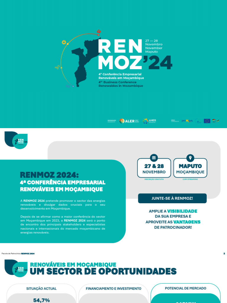 Pacote de Patrocinios - Ren2024 | PDF