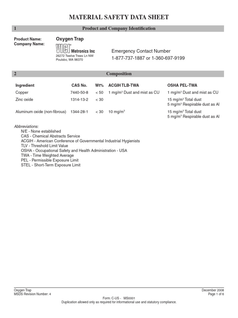 T-300-MSDS-rev4 | PDF