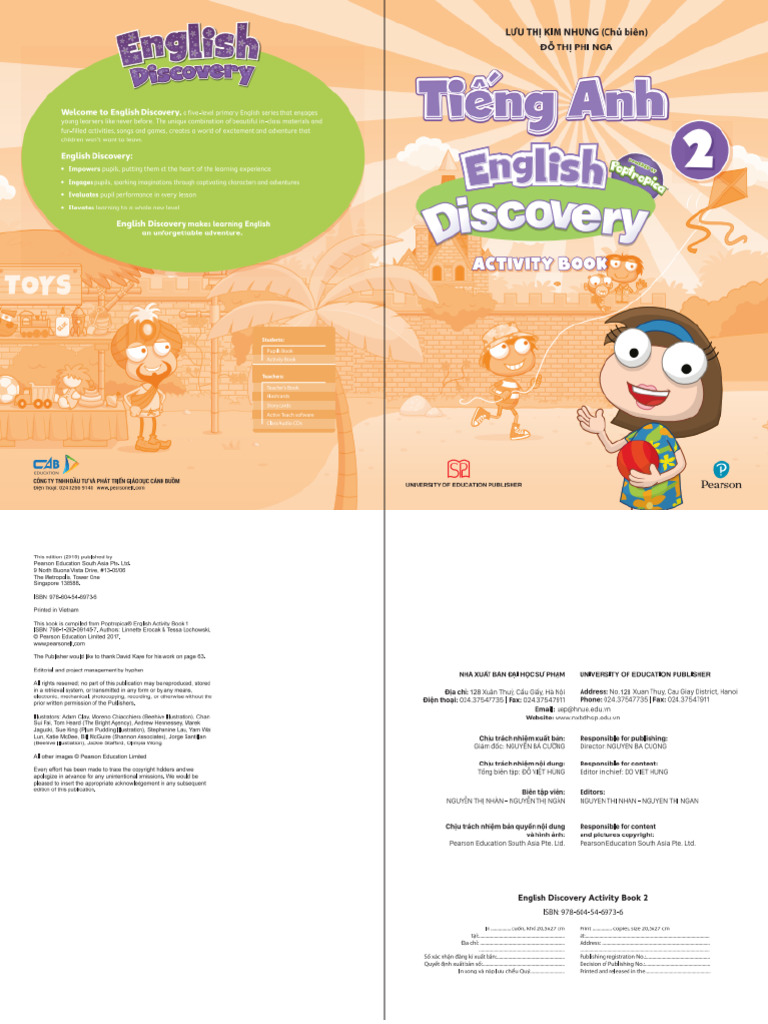 Tieng-anh-2-AB -english-discovery | PDF