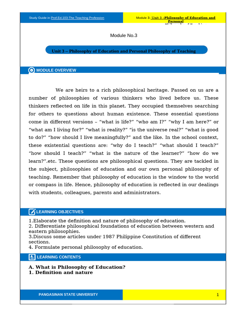 module-3-the-teaching-profession (1) | PDF