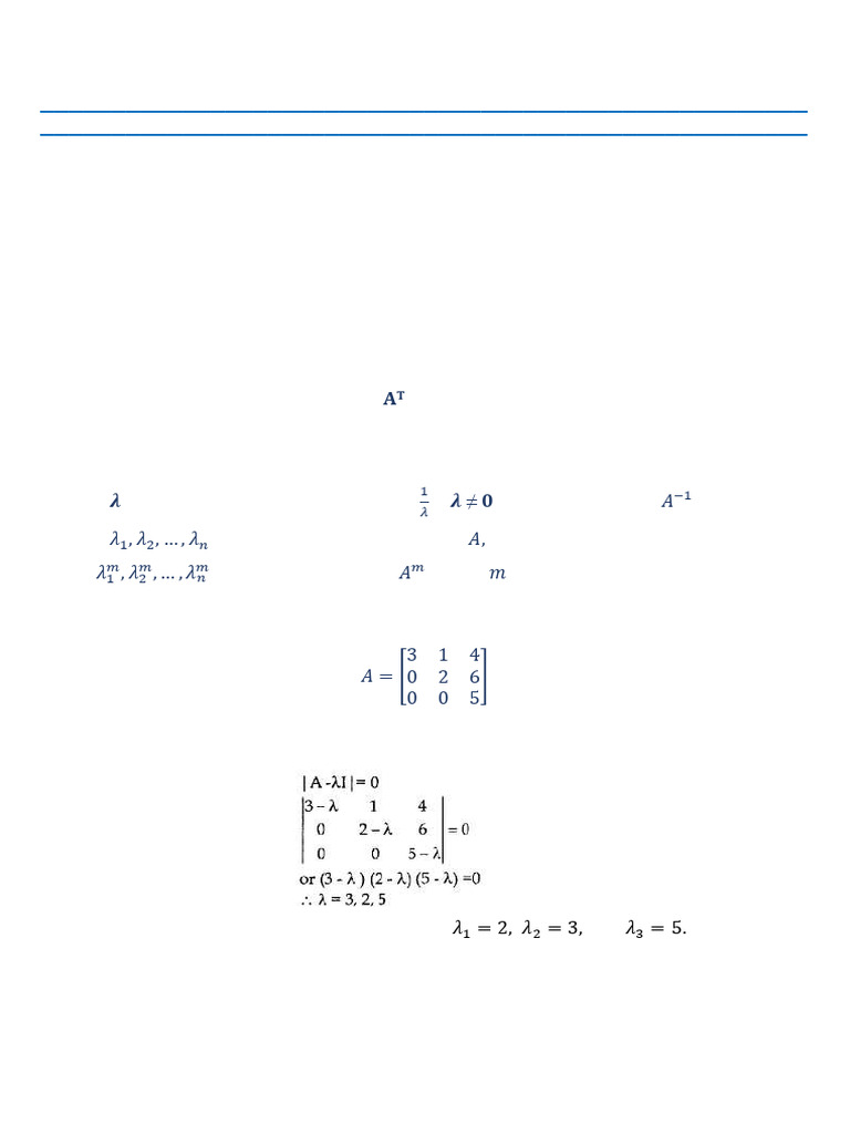 Eigen Value and Eigen vectors part 2 | PDF