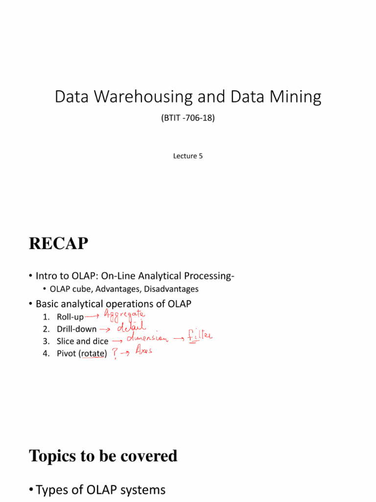 Dwm Lecture 5 Unit 1 Pdf