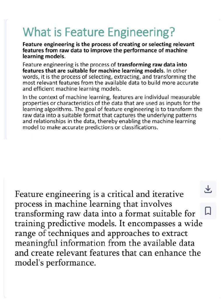 Feature Engineering | PDF