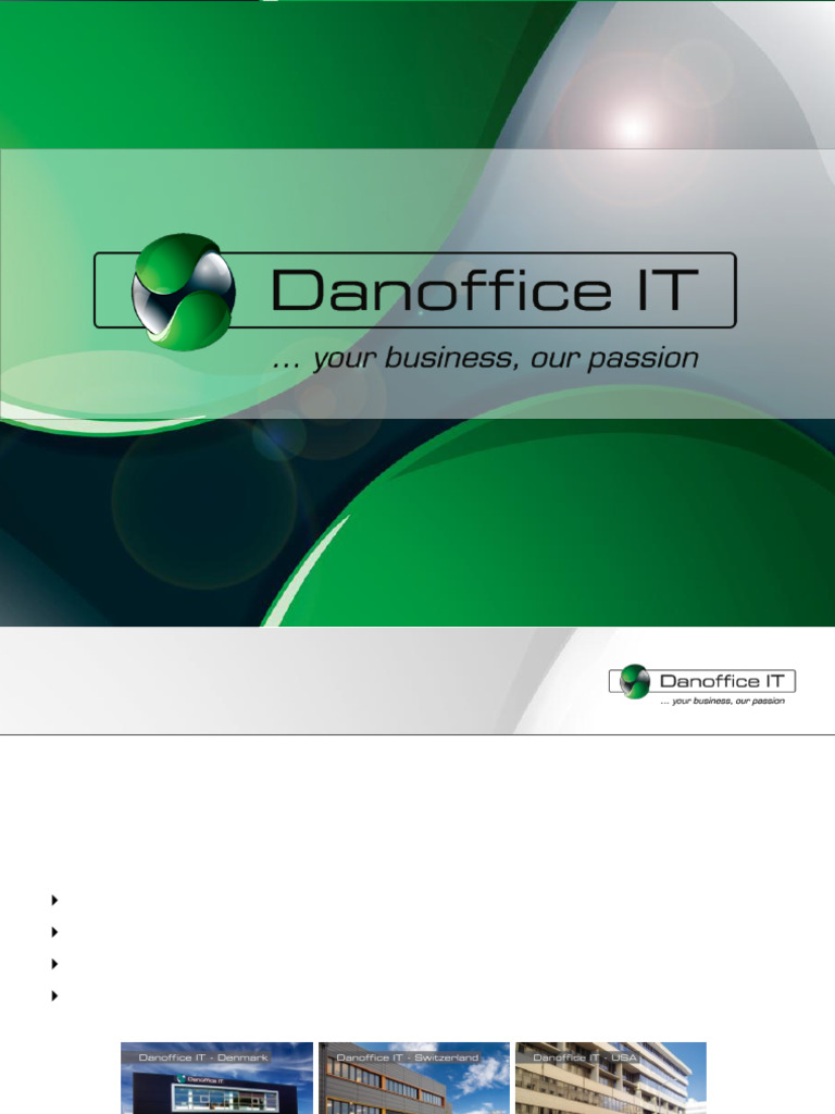 Danoffice IT Presentation IOM 2013 | PDF