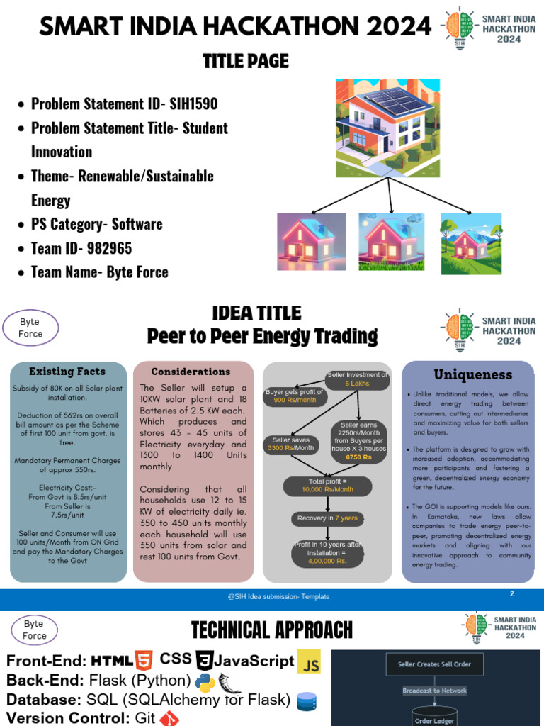 SIH2024 IDEA Presentation Format | PDF