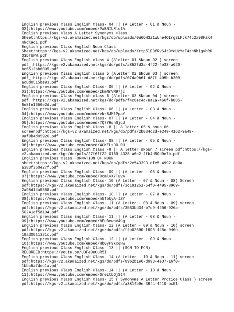 141 English Foundation Batch 03 by Priyanshu Sir (KHAN) | PDF