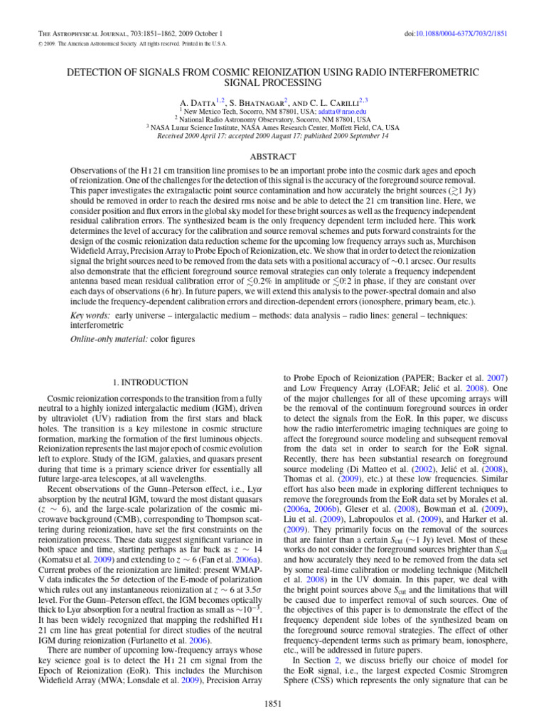 Radio_interferometer | PDF