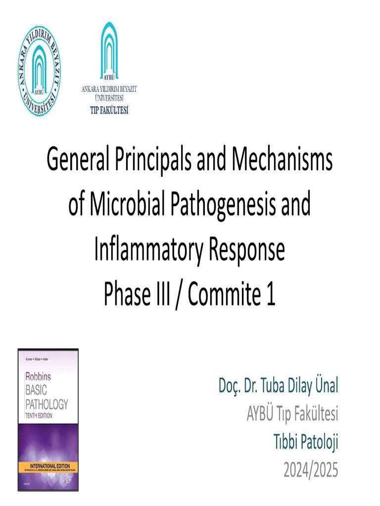 General Principles of Microbial Pathogenesis and Inflammatory Response ...