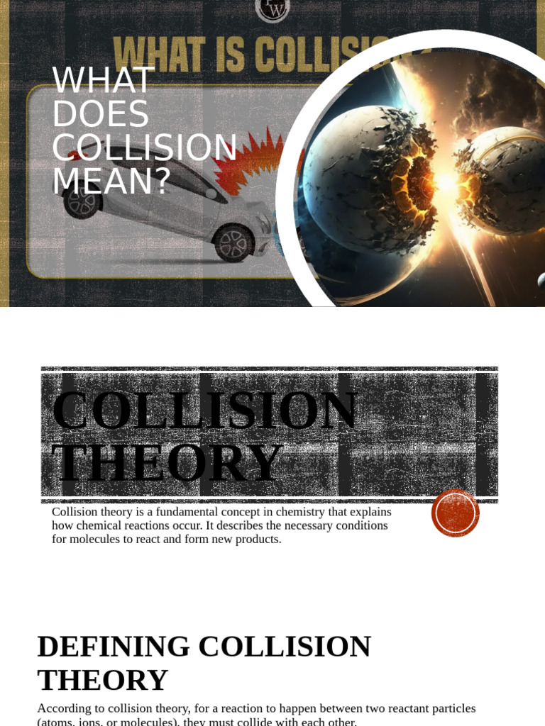 4 Collision Theory | PDF