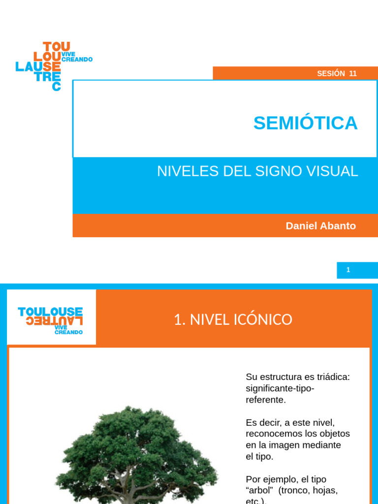 Sesión 11 Niveles Del Signo Visual | PDF