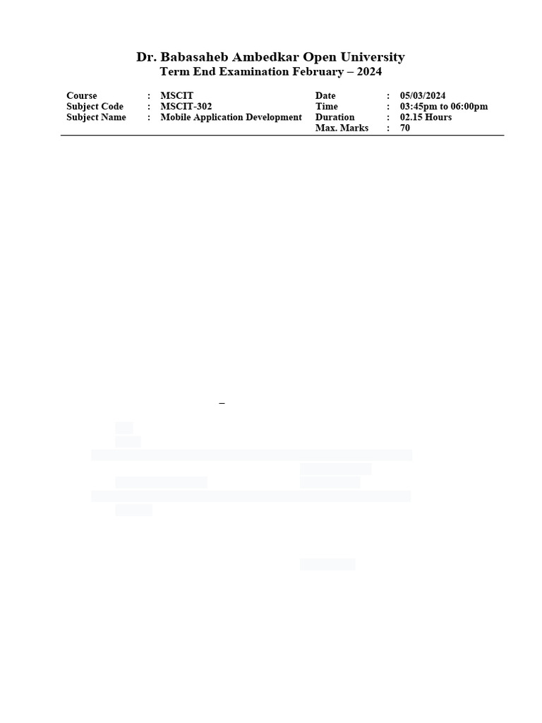 MSCIT-302 Compressed | PDF