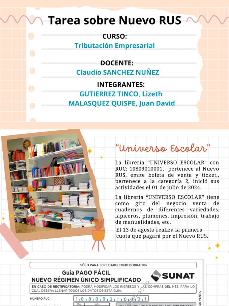 SEM-01-TAREA SOBRE NUEVO RUS | PDF