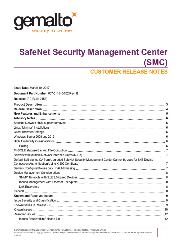 SMC CRN PDF | PDF