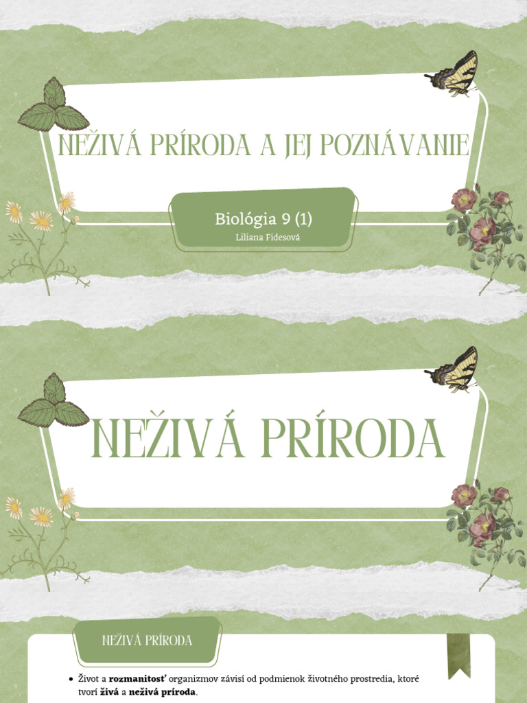 Bio9 Neživá Príroda PDF | PDF