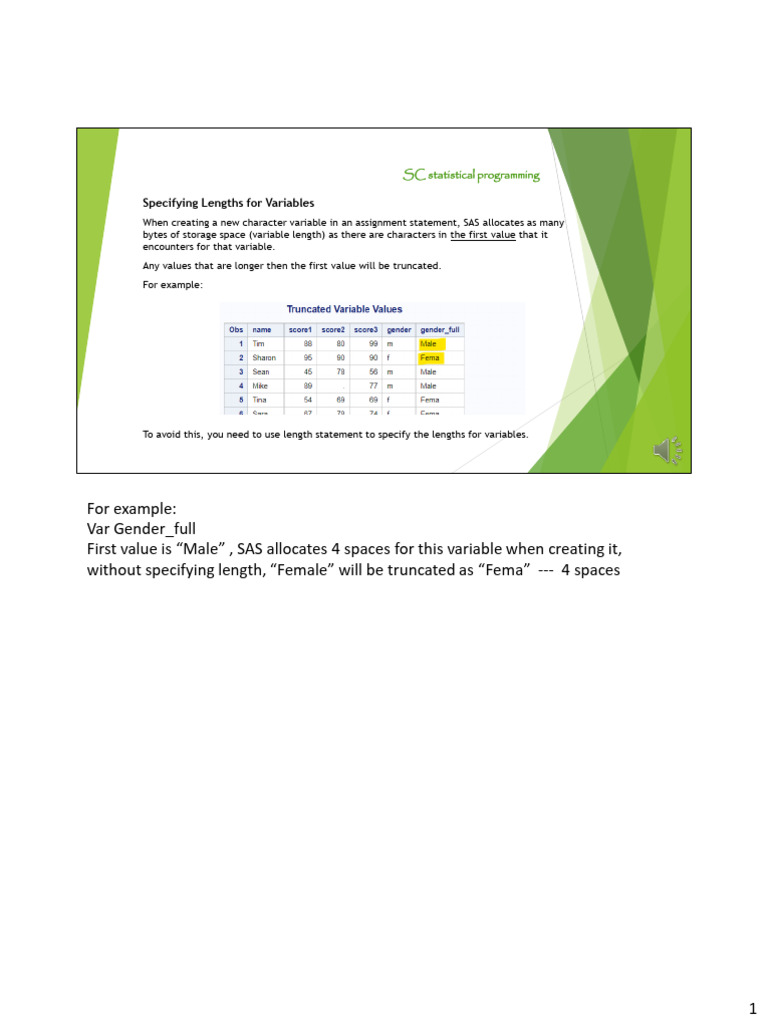 New Length+Statement | PDF