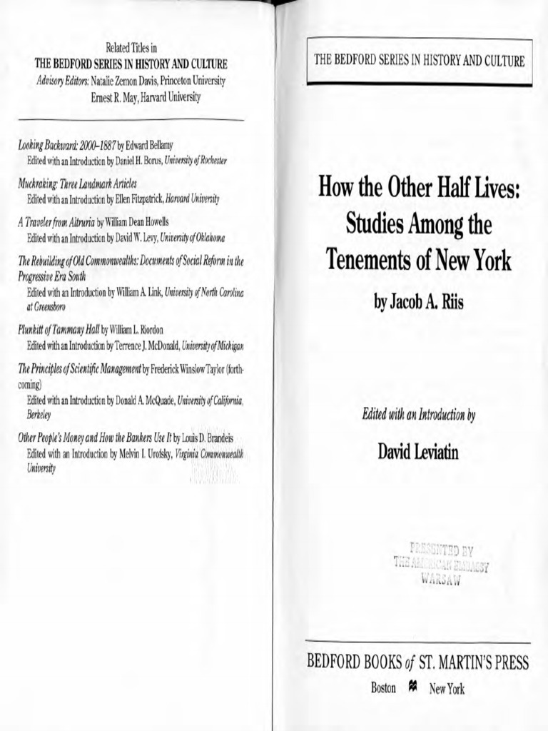 Riis - How The Other Half Lives | PDF