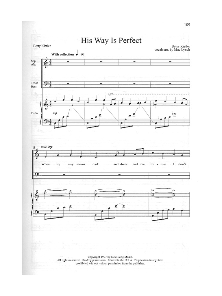 His Way Is Perfect | PDF