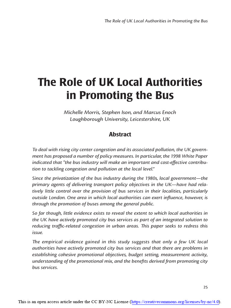 The Role of UK Local Authorities in Promotin - 2005 - Journal of Public ...