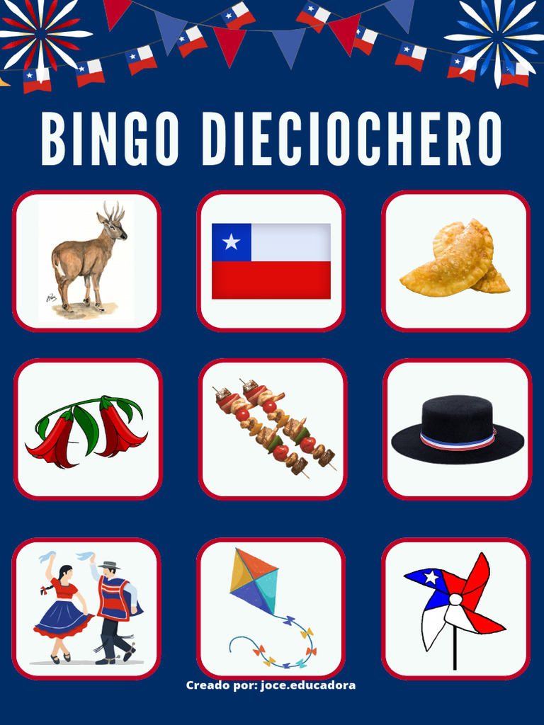 Bingo Fiestas Patrias | PDF