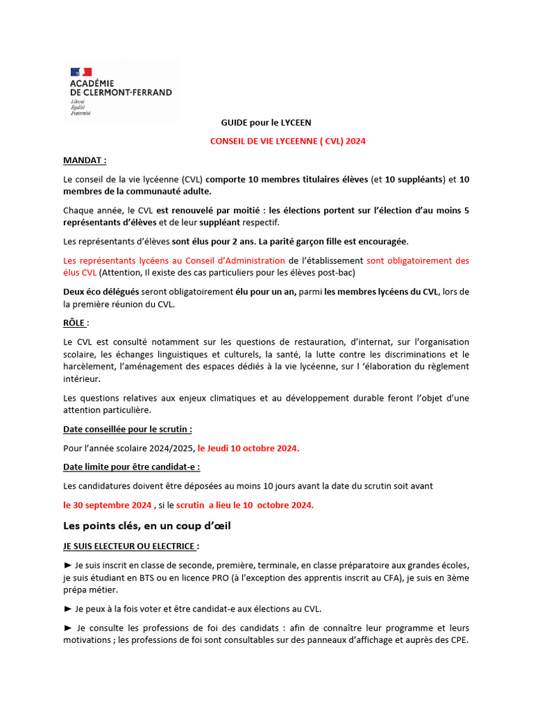 2-GUIDE Pour Le LYCEEN | PDF