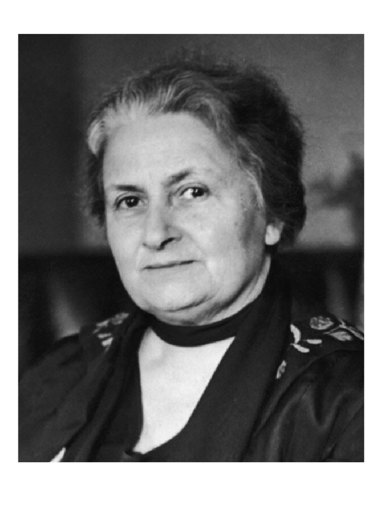 citate si poza Maria Montessori | PDF