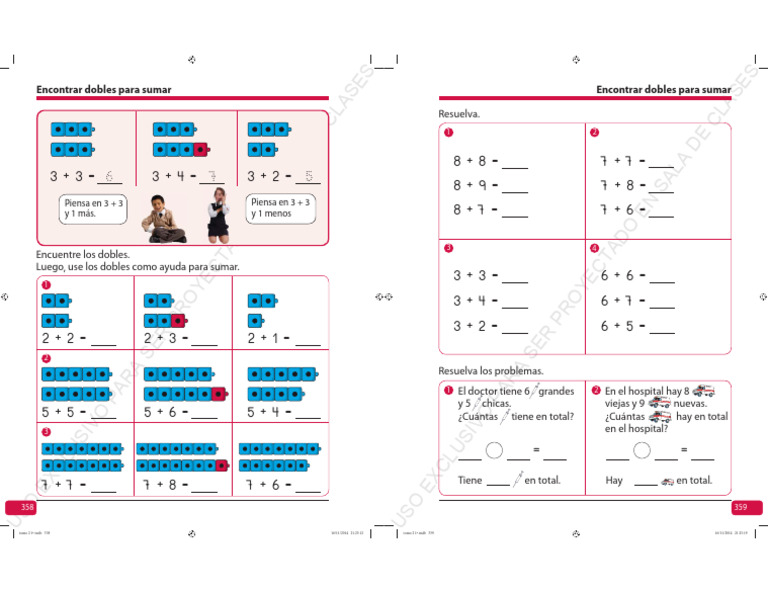 Encontrar Dobles para Sumar | PDF
