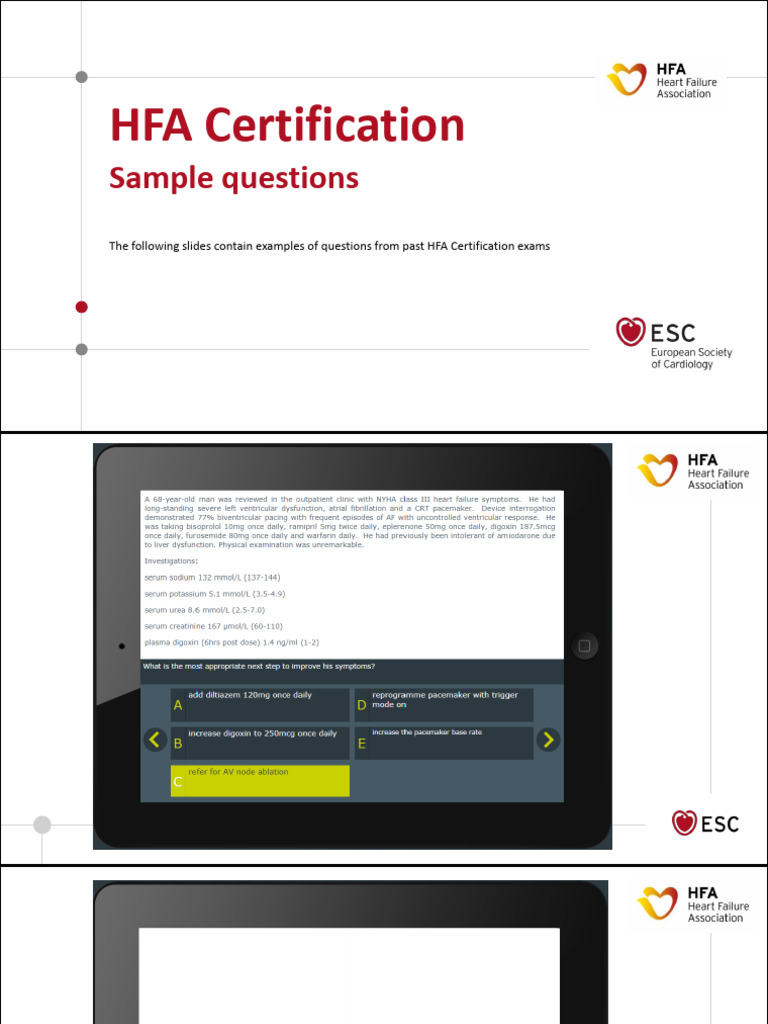 HFA SampleQuestions | PDF