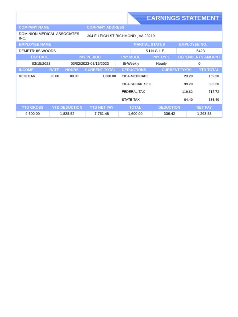 Metria Stubs 2 | PDF