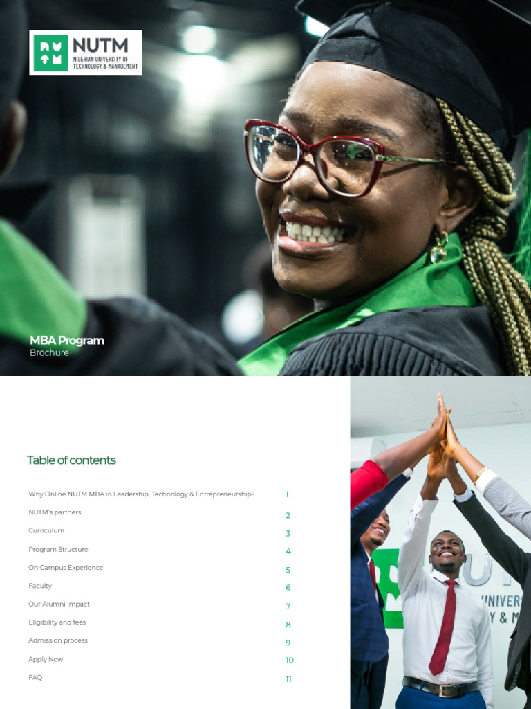 NUTM Brochure - PDF | PDF