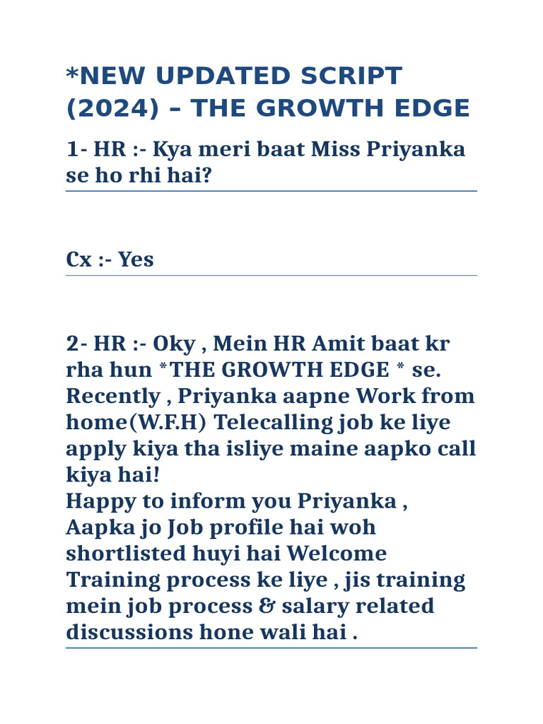 The Growth Edge - 2024 | PDF