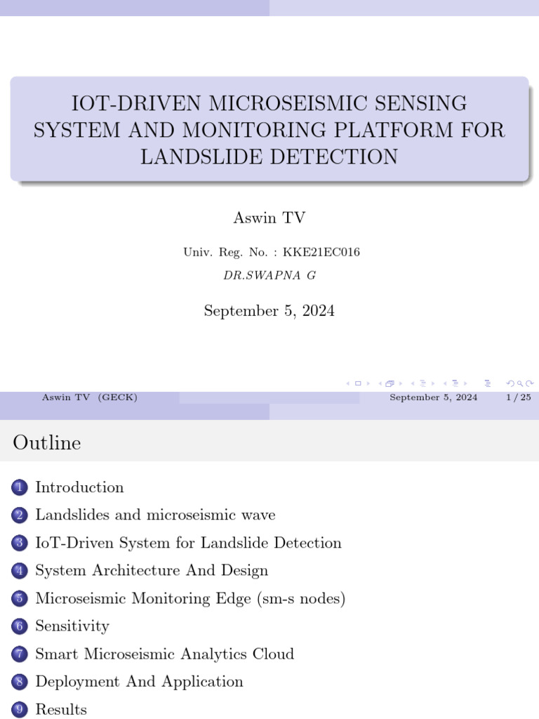 Seminar Slides | PDF