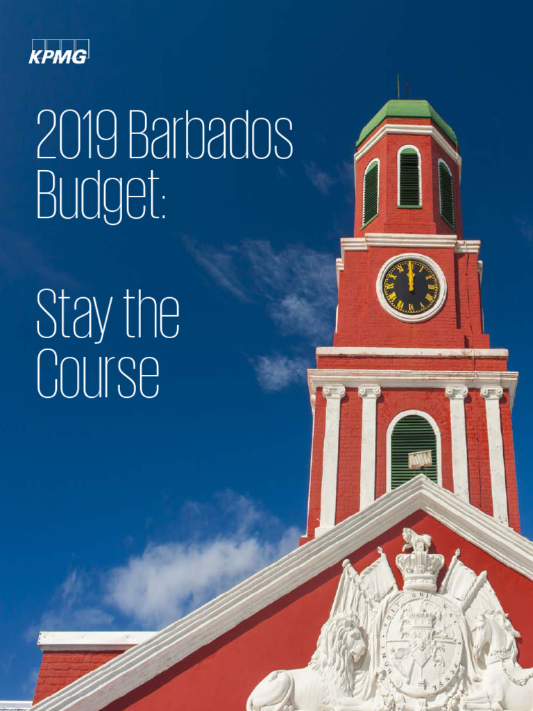 Barbados Budget Commentary Report 2019 | PDF