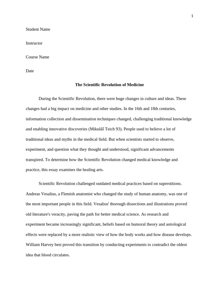 Medical Revolution | PDF