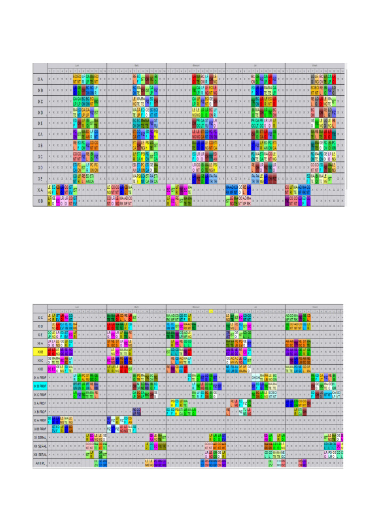 Orar 30 Sept Elevi | PDF