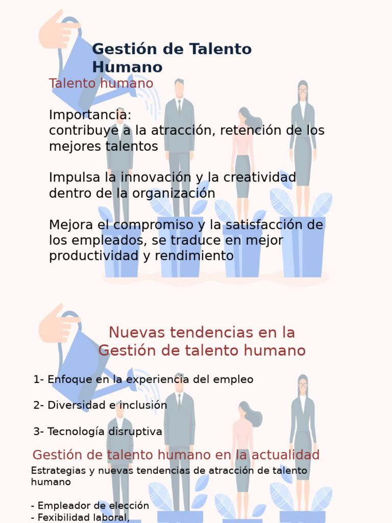 Gestion de talento Humano | PDF