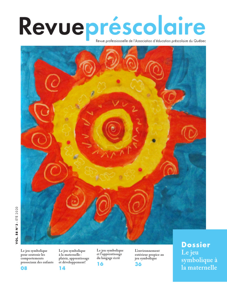 RP - v58 Jeu Symbolique À La Maternelle | PDF