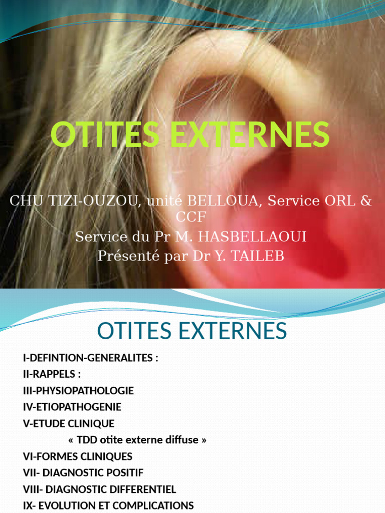Otites Externes | PDF