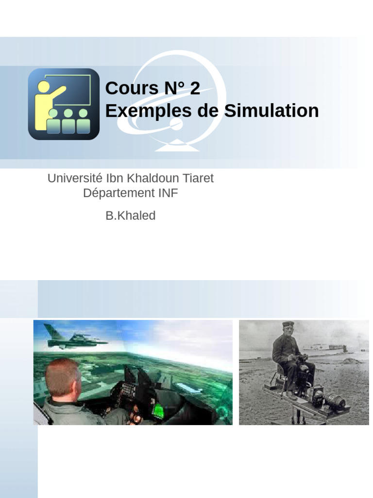 Module - Simulation Cours N 2 Exemples de Simulation | PDF | Serveur ...