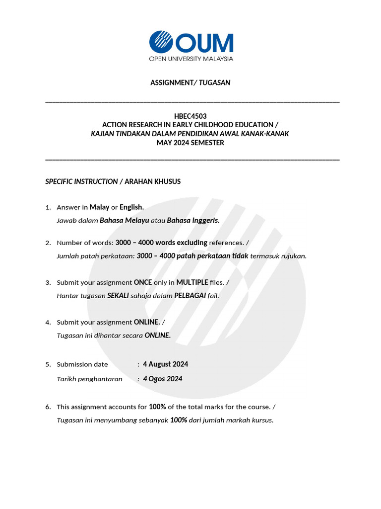 Tugasan: Assignment | PDF