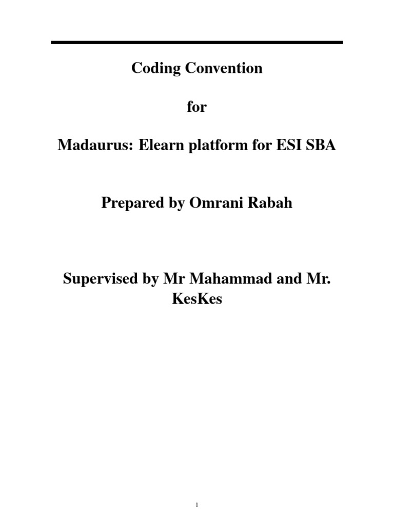 Chart de Codage | PDF