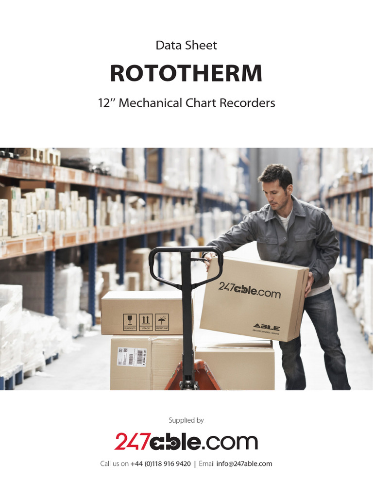 rototherm-clearscan-chart-recorder-datasheet | PDF