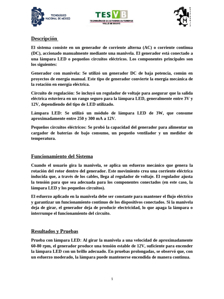 Practica Maquinas Electricas | PDF