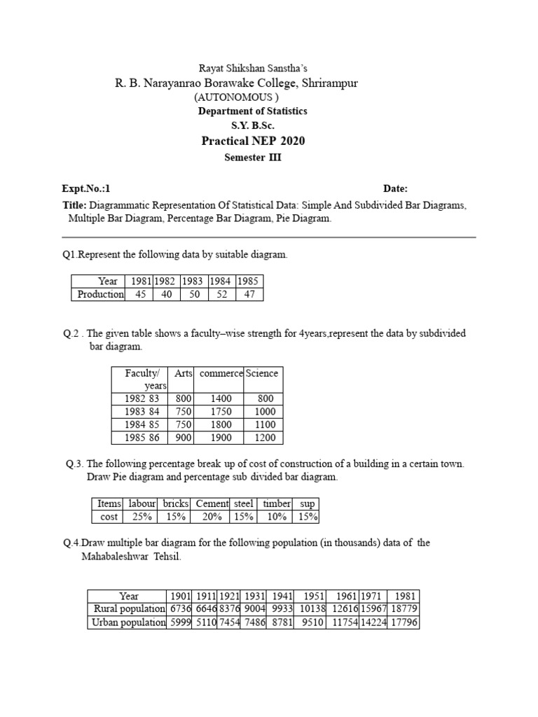 SY BSC Practiacal Sheet (Minor) | PDF